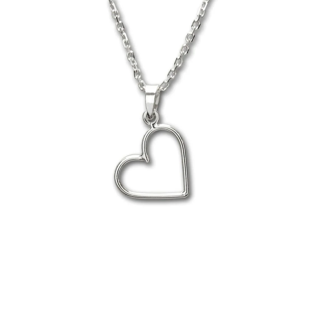 Wire heart necklace store